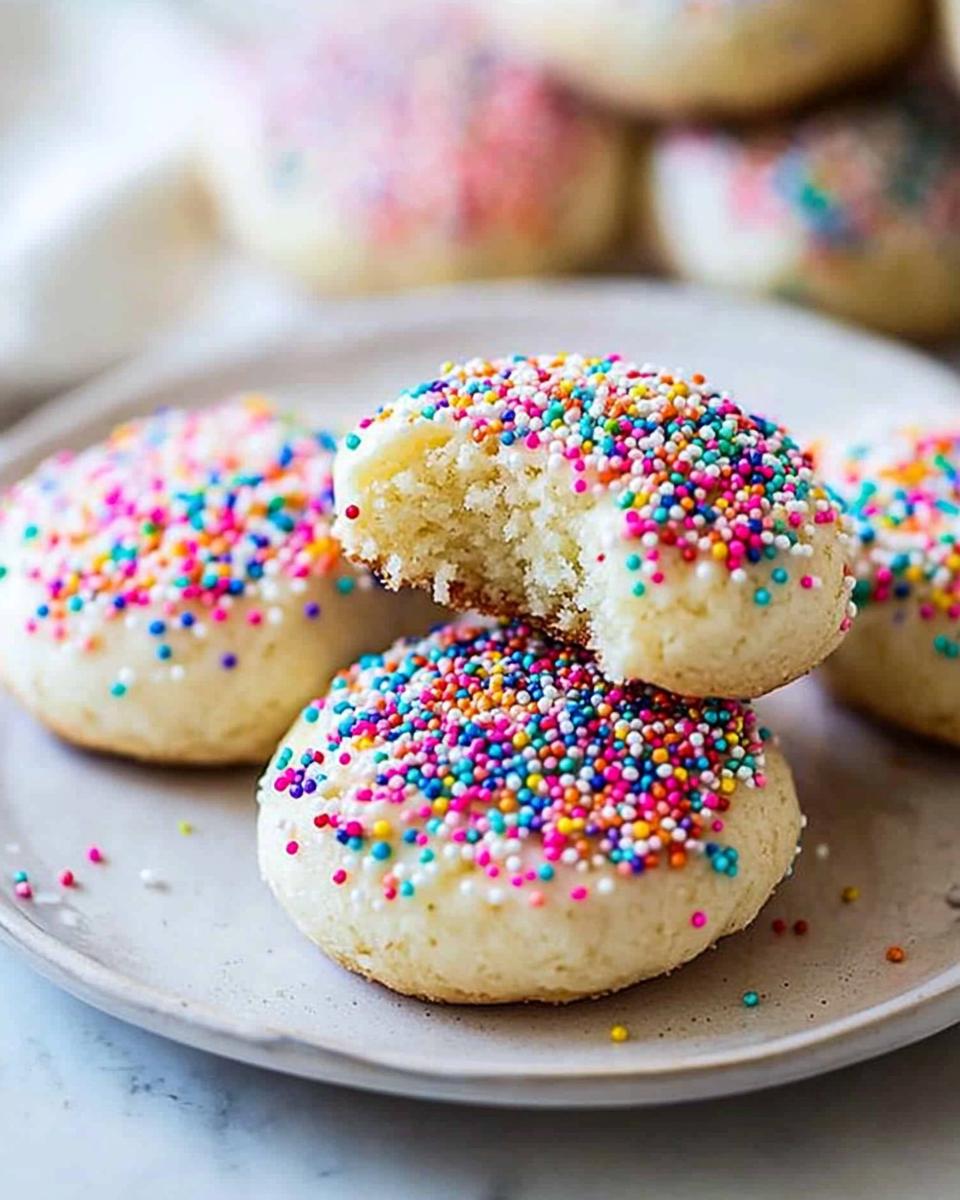 Funfetti Sugar Cookie, Handwritten Recipe, Family Dish, Party Recipe ...