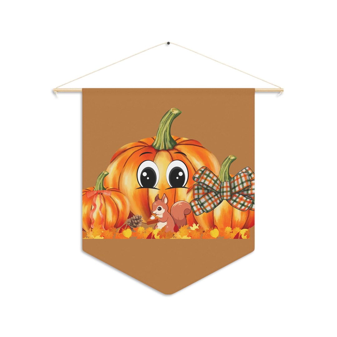 Autumn Pennant Banner: Fall Home Decor, Thanksgiving Wall Hanging - Etsy