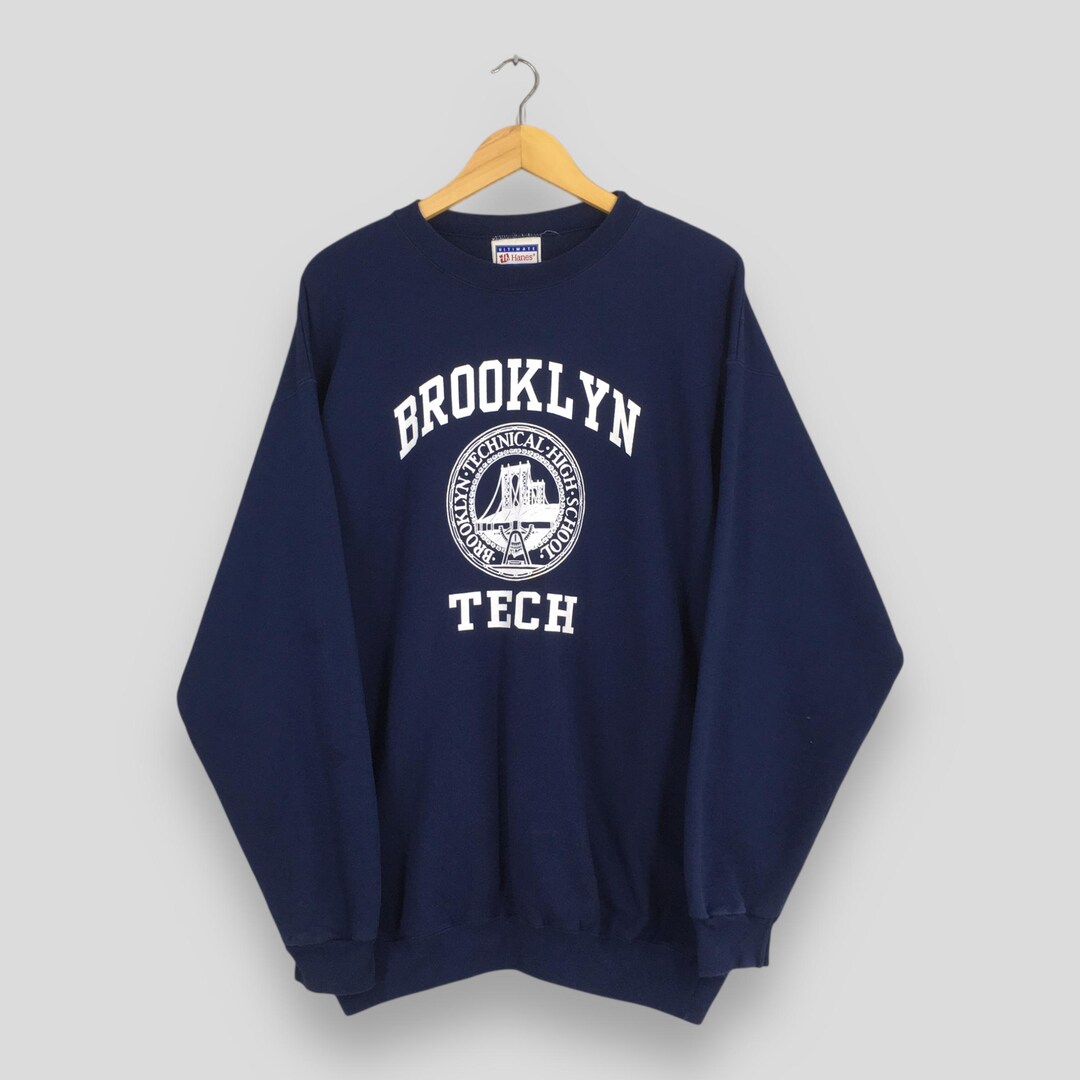 Vintage Brooklyn Technical High School Sweatshirt Xlarge Brooklyn Tech ...