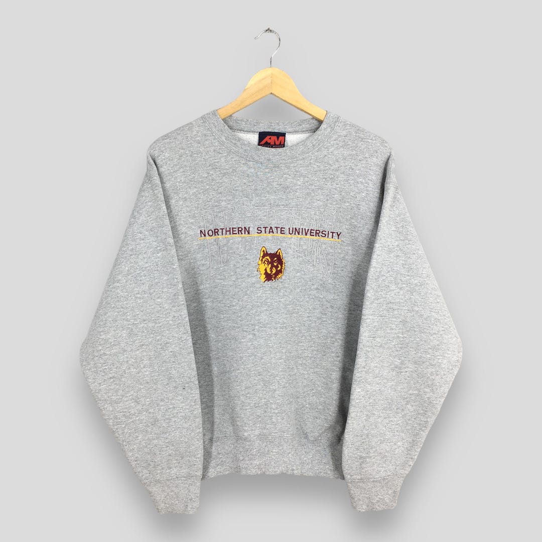 Vintage NSU Northern State University Sweatshirt Medium Northern State ...