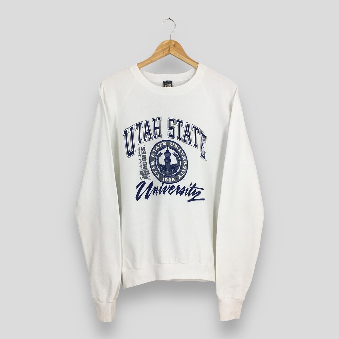 Vintage University of Utah State Sweatshirt Xlarge Utah Runnin' Utes ...