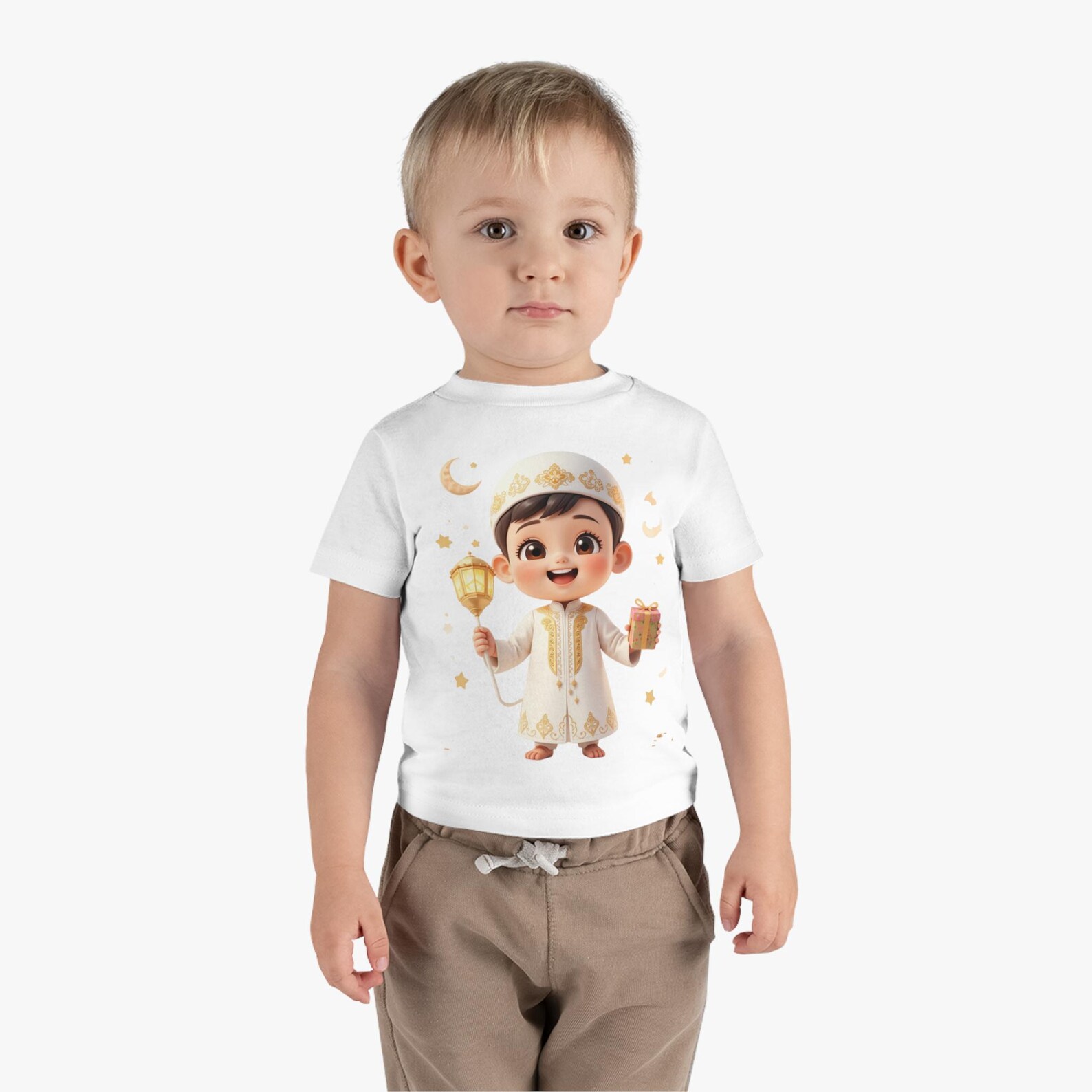 Ramadan Joy: 3D Chibi Muslim Boy & Girl PNG/SVG Printable Stickers ...