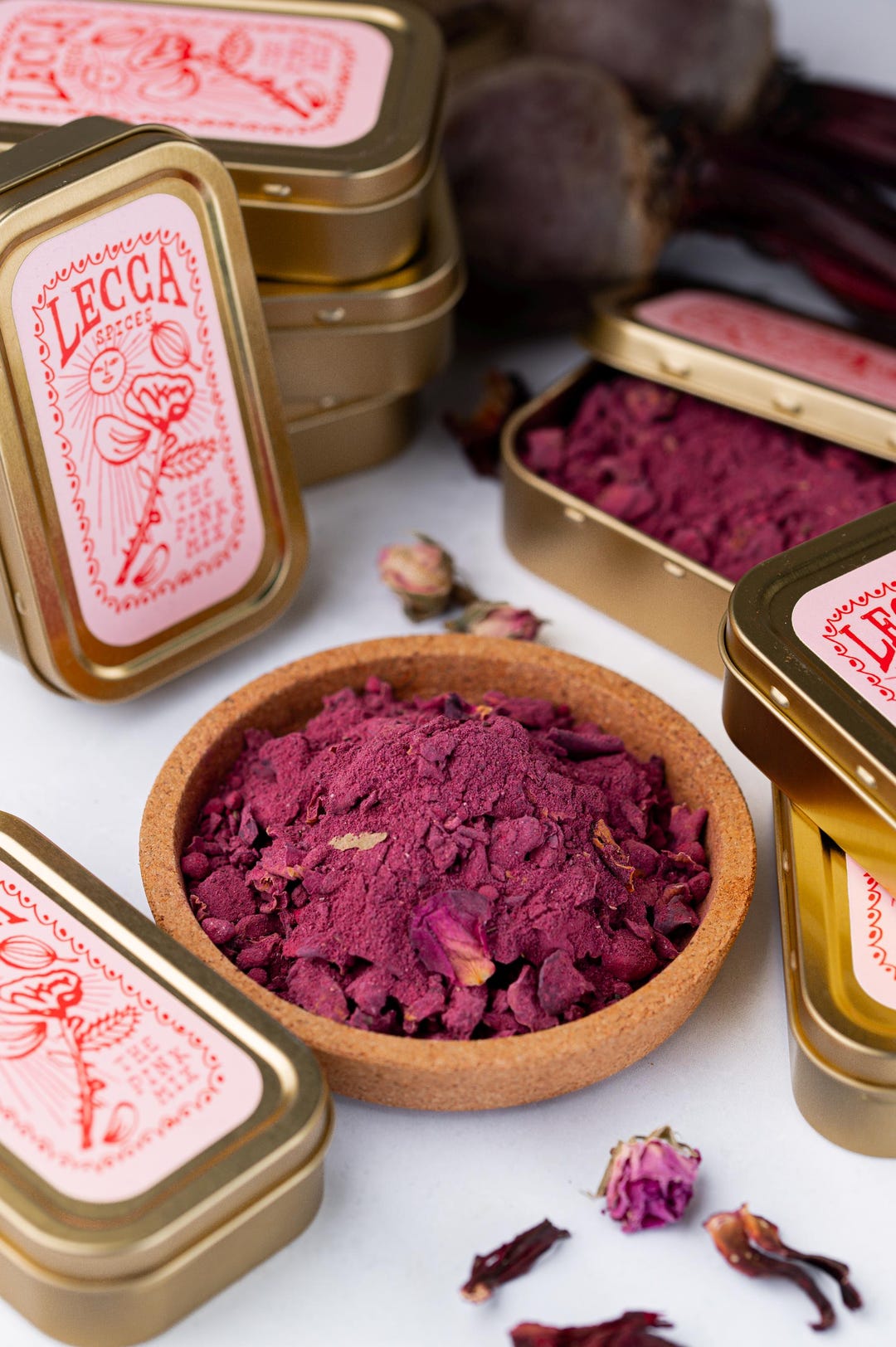 The Pink Mix | Beetroot, Rose, Cardamom Spice Mix for Fruit, Desserts ...