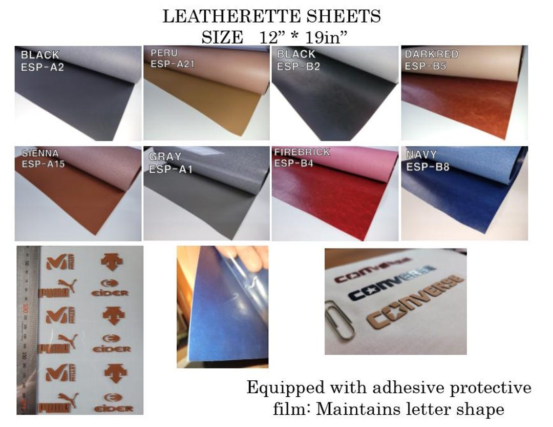 Heatpress on Patches Personalized, Custom Patches for Shirts, Hats & Bags. Laserable Leatherette ...