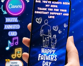 Father’s Day E-card, Father's Day, Animated Father's Day, Father's Day ...