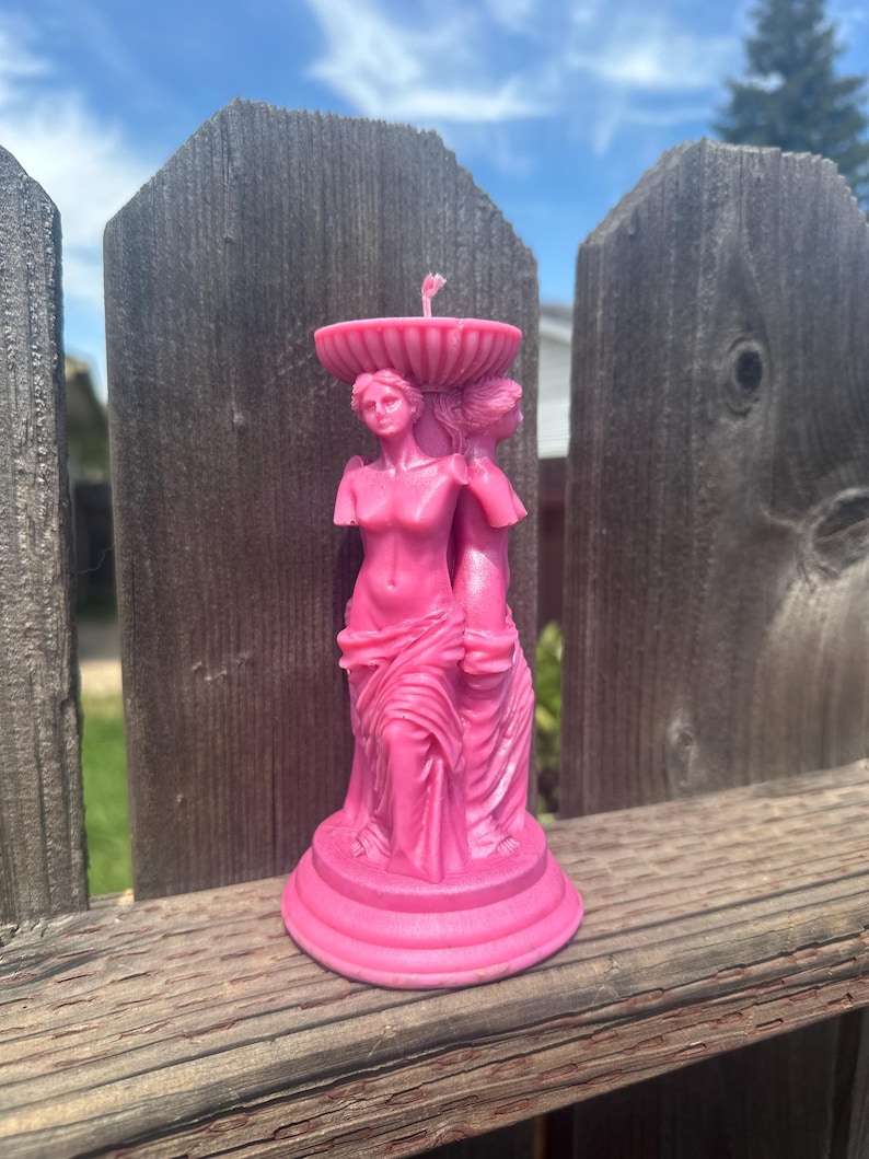 Aphrodite|venus 3D Ritual Candle | Glamour, Love & Divine Feminine ...