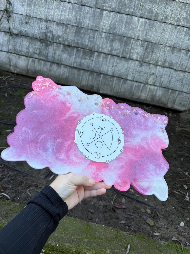 Aphrodite Goddess Altar Tray – Divine Feminine Love & Beauty Resin Tray ...