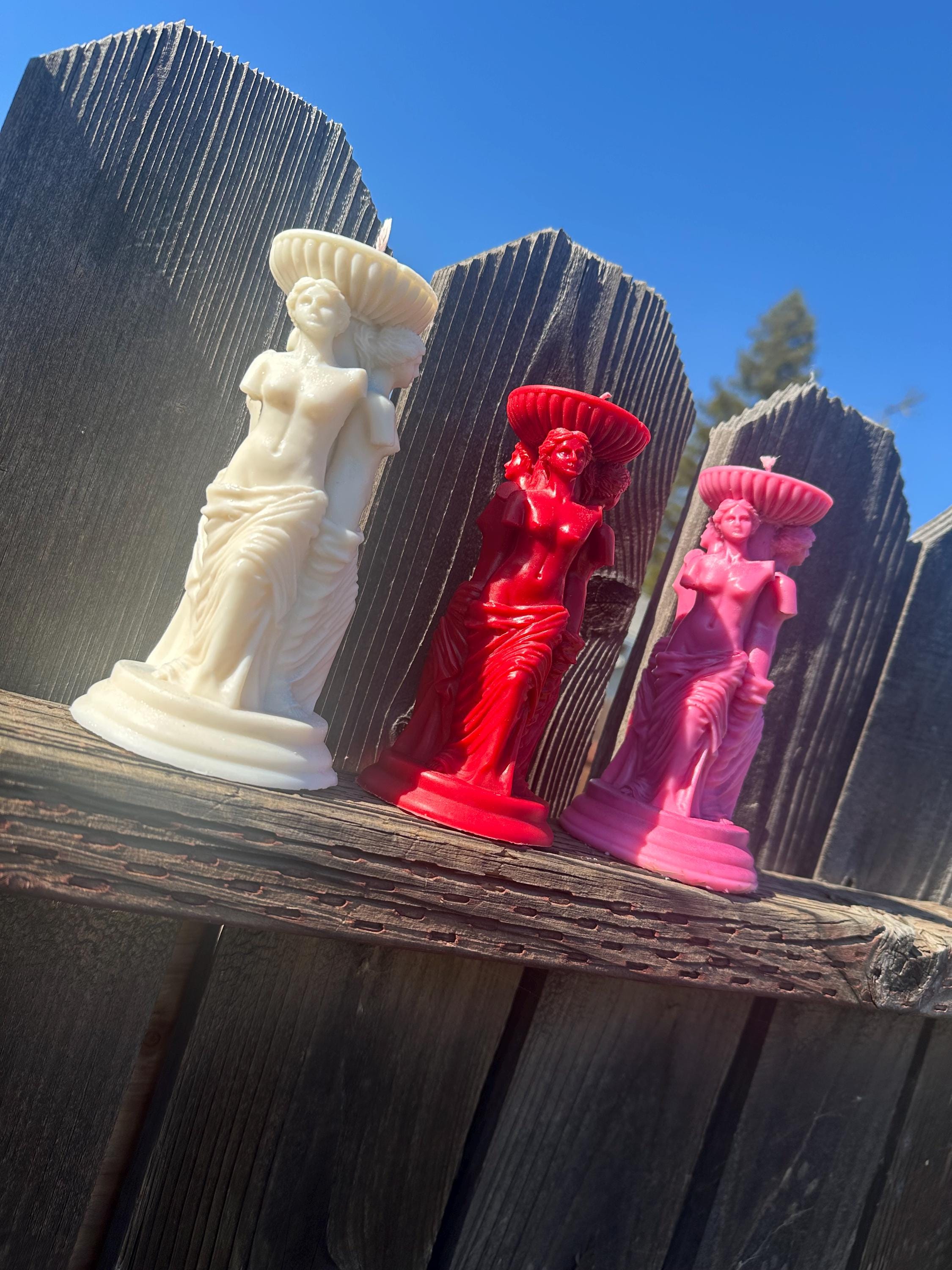 Aphrodite|venus 3D Ritual Candle | Glamour, Love & Divine Feminine ...
