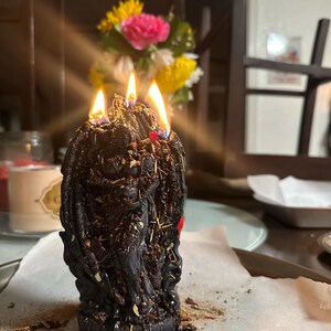 Mother Lilith Ritual Candle | Black Or| Red Devotional Candle for ...