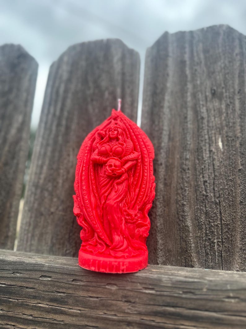 Mother Lilith Ritual Candle | Black Or| Red Devotional Candle for ...