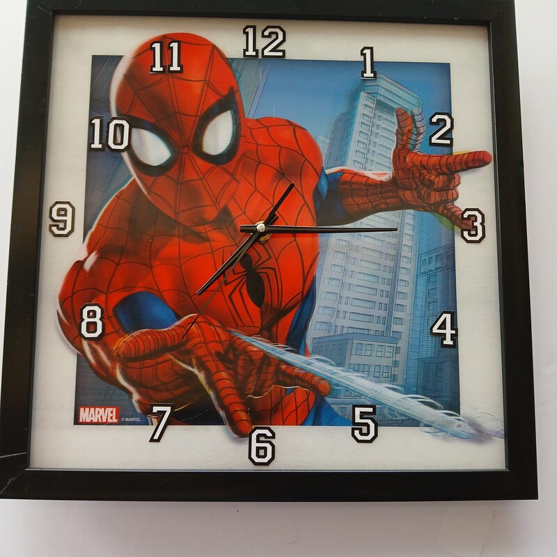 Spiderman Clocks - Etsy