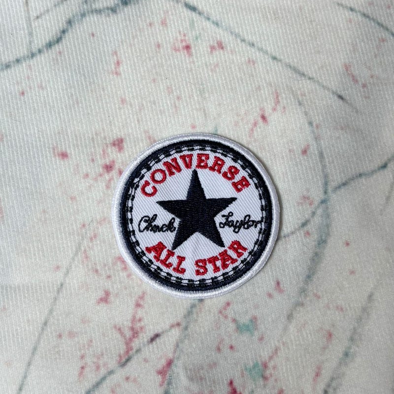 Embroidered Converse - Etsy