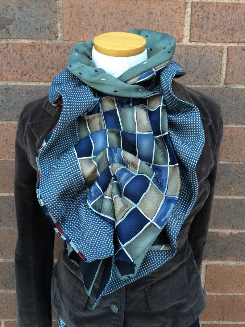 Necktie Scarf Sewing Pattern/tutorial PDF Pattern Instant Download - Etsy