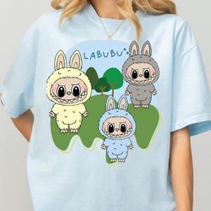 Labubu Protect the Earth PNG, Cute Labubu Art, Cartoon Digital Download ...