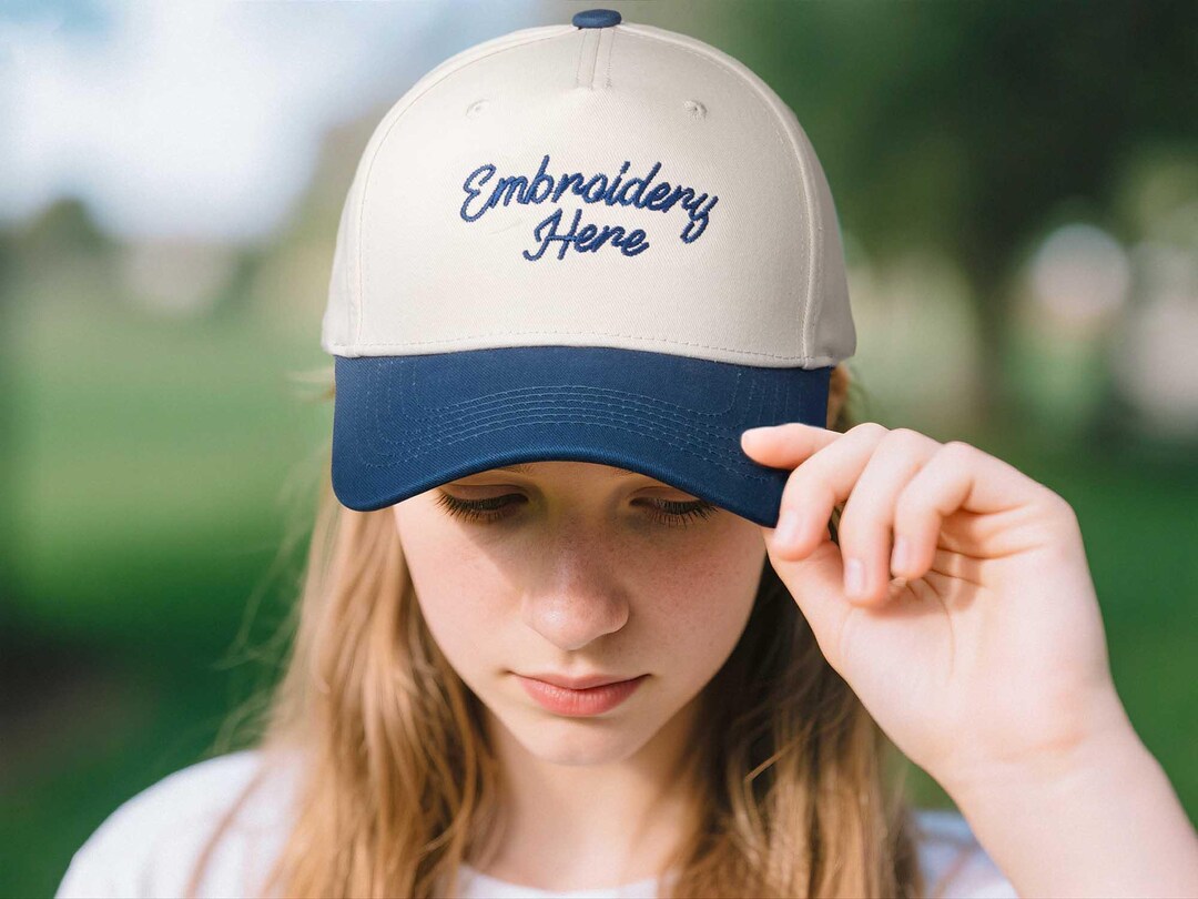 Custom Text Hat, Personalized Logo Embroidered Cap ,vintage Baseball ...