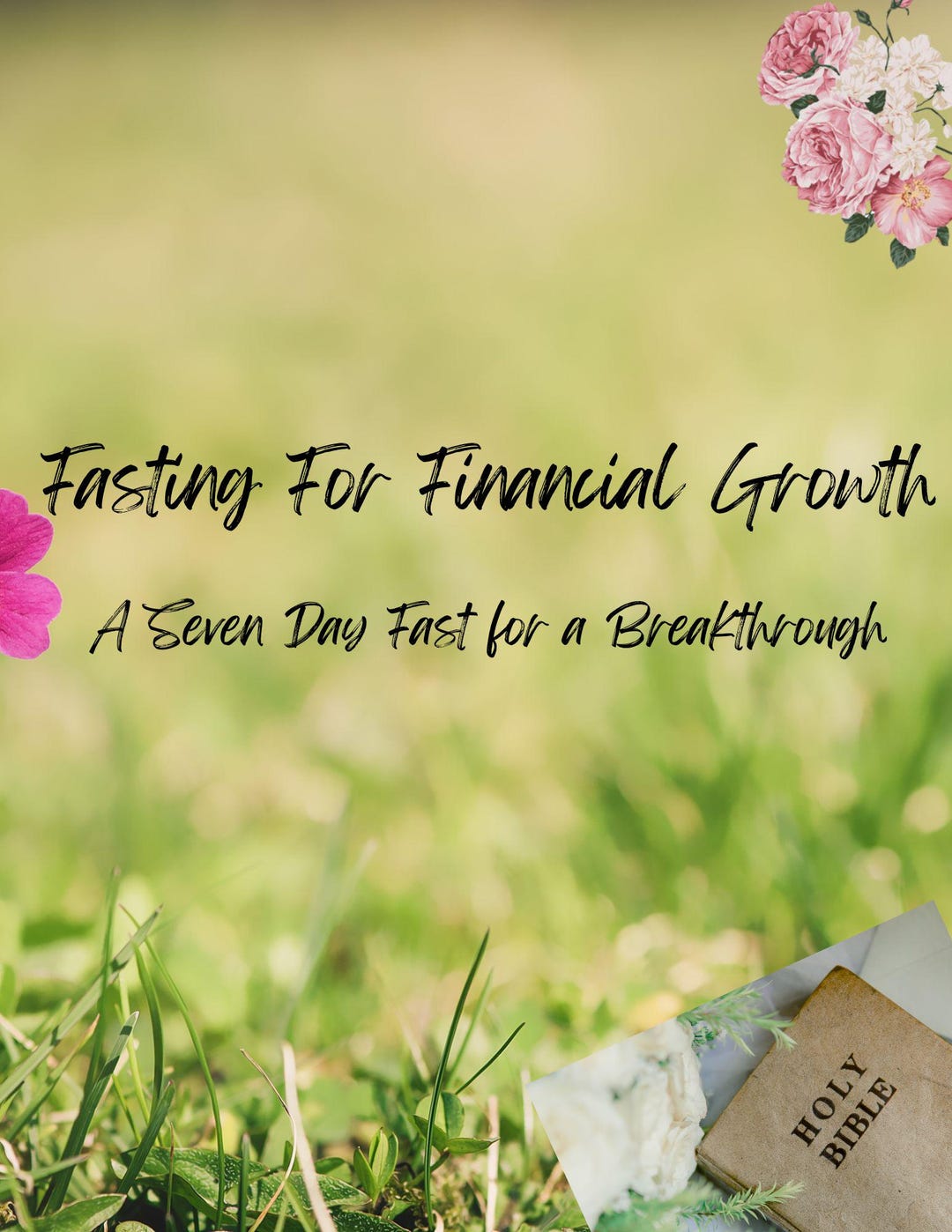 Fasting for Financial Growth Guide - Etsy