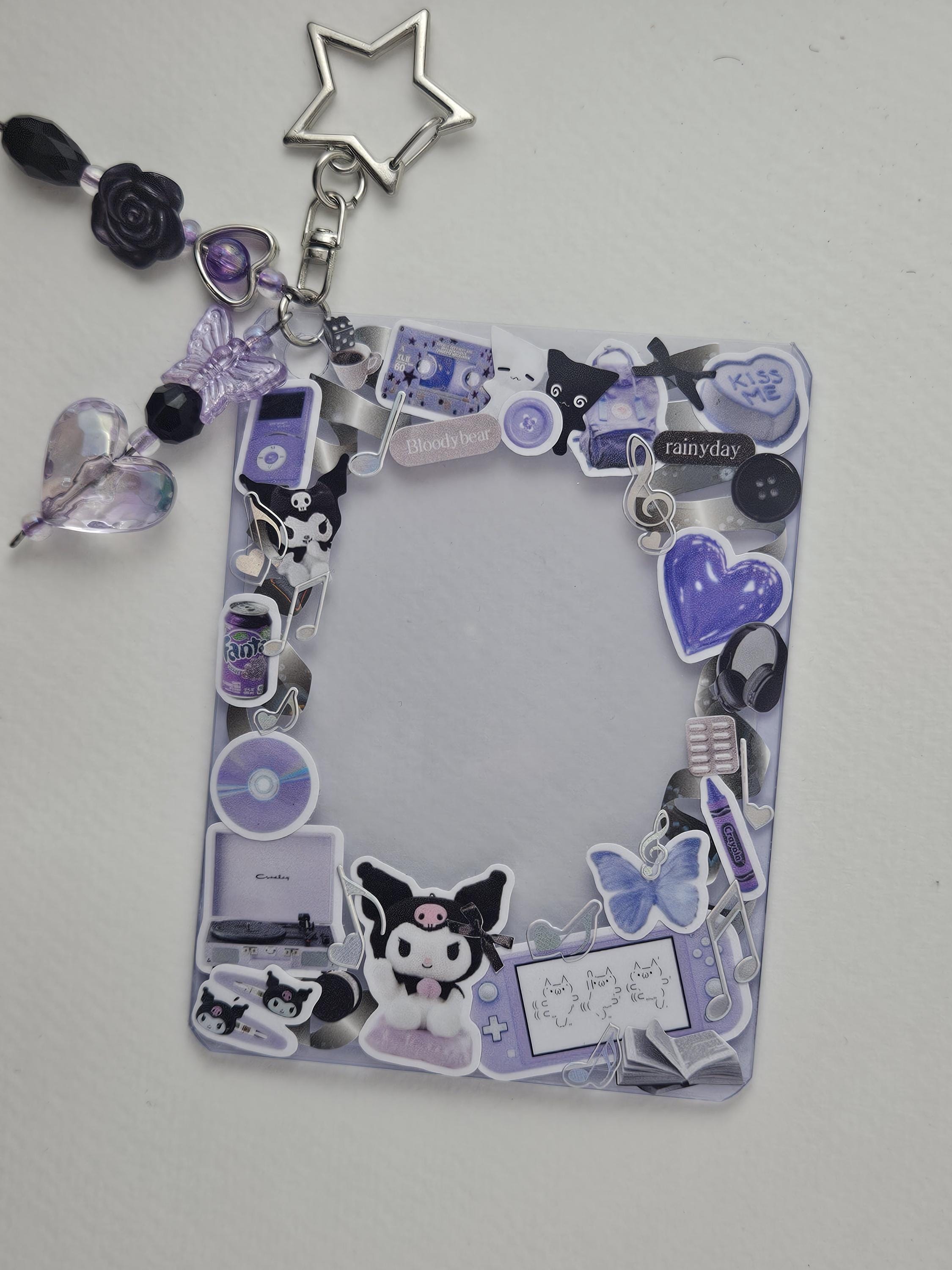 Kpop Photocard Sticker Deco Toploader Keychain - Etsy