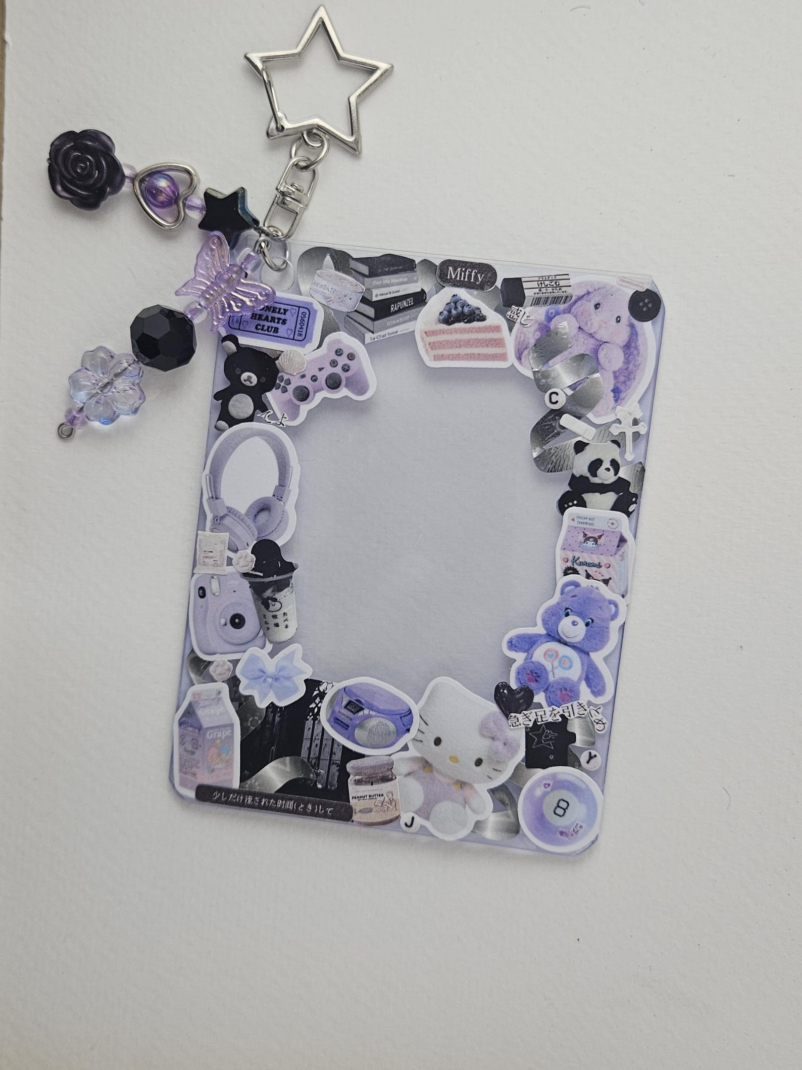 Kpop Photocard Sticker Deco Toploader Keychain - Etsy