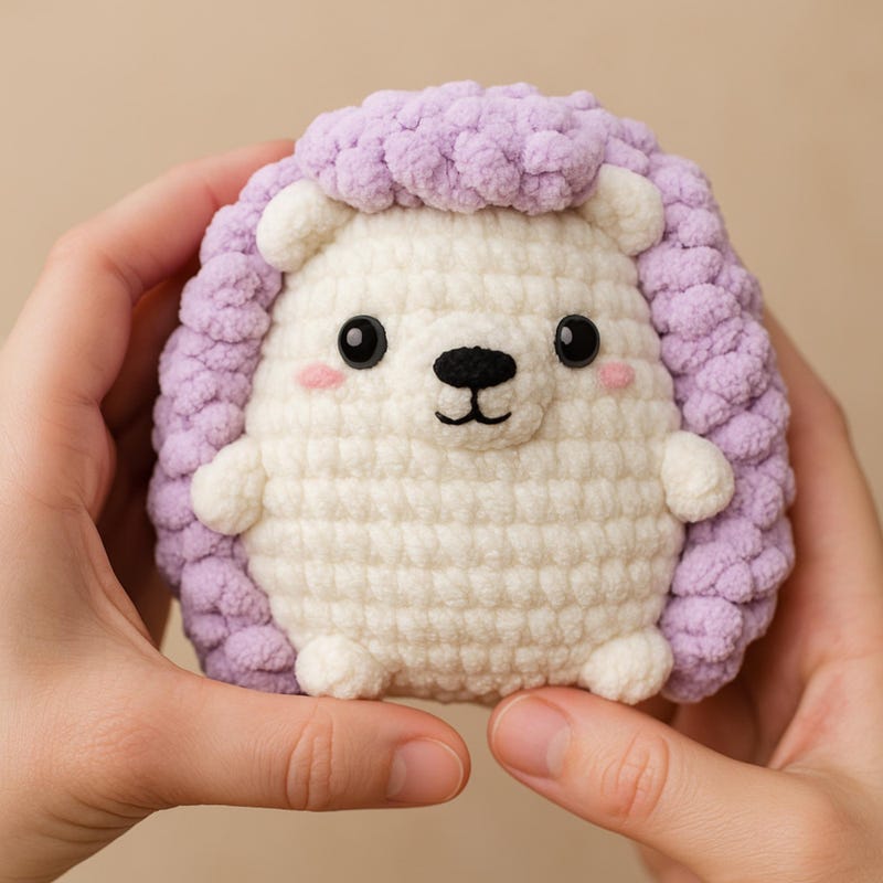 Stuffed Hedgehog - Etsy