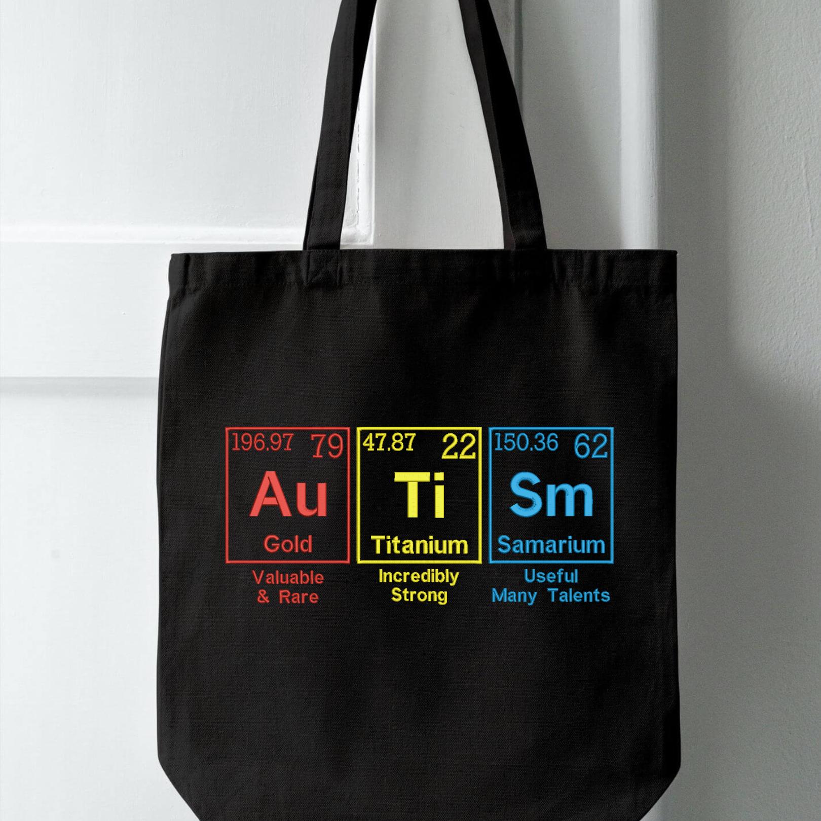 Autism Periodic Table Machine Embroidery Design (instant Download ...