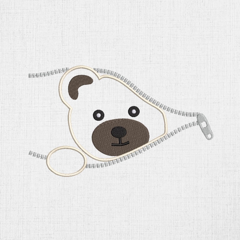 Polo Bear Pes Design - Etsy UK