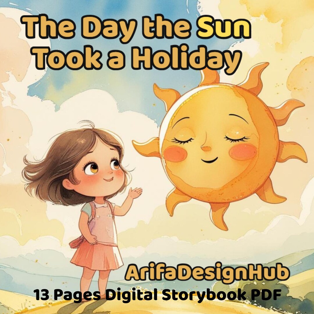 Kids' Moral Story Ebook: the Day the Sun Took a Holiday (PDF Download ...
