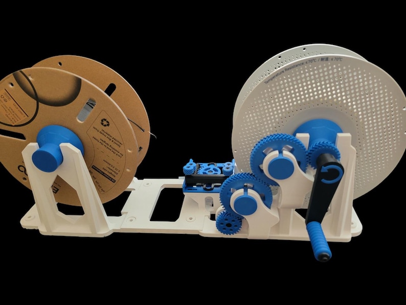 UPGRADED Universal 3D Filament Re-spooler/transfer - Pre-assembled ...