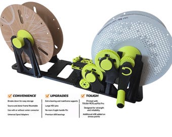 UPGRADED Universal 3D Filament Respooler/transfer - Pre-assembled ...