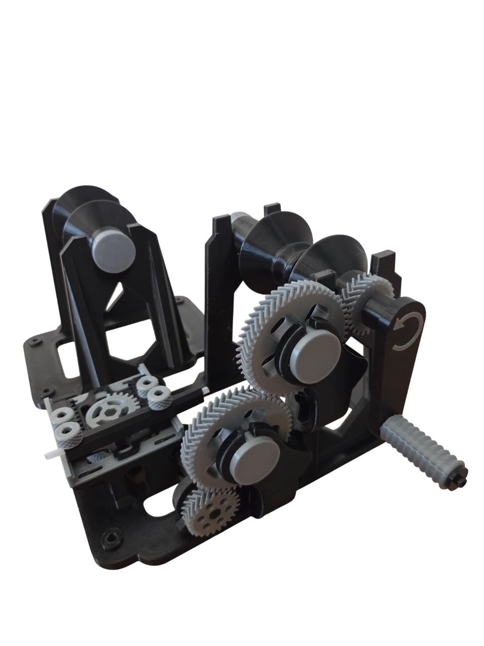 UPGRADED Universal 3D Filament Re-spooler/transfer - Pre-assembled ...