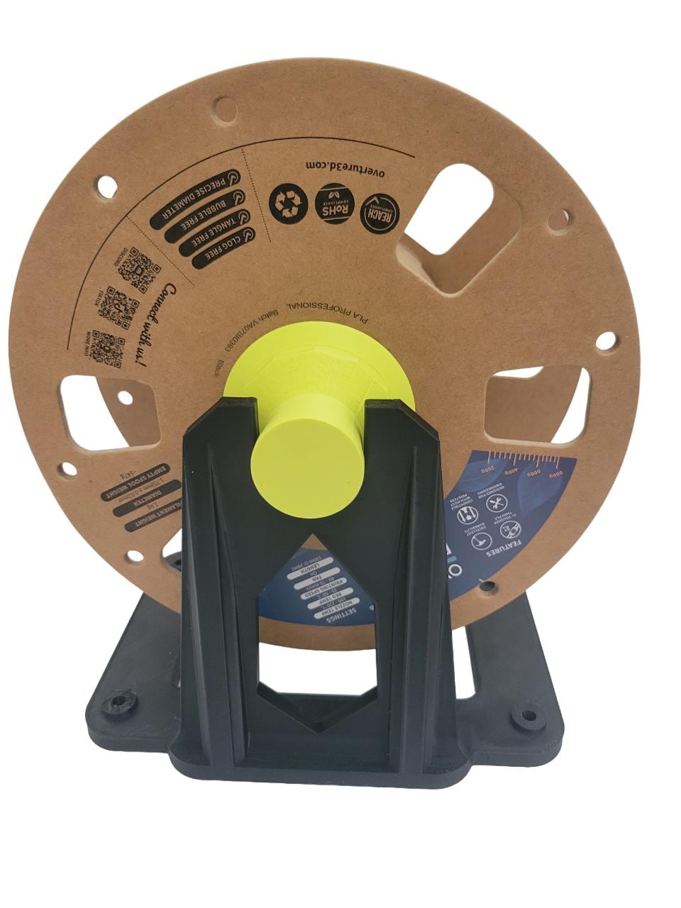 UPGRADED Universal 3D Filament Re-spooler/transfer - Pre-assembled ...