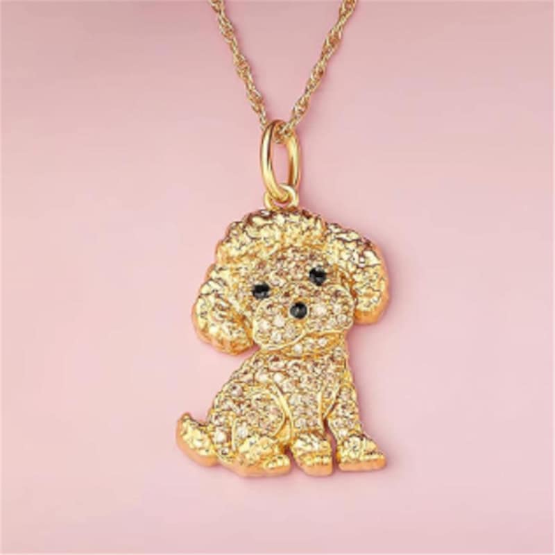 Poodle Necklace - Etsy