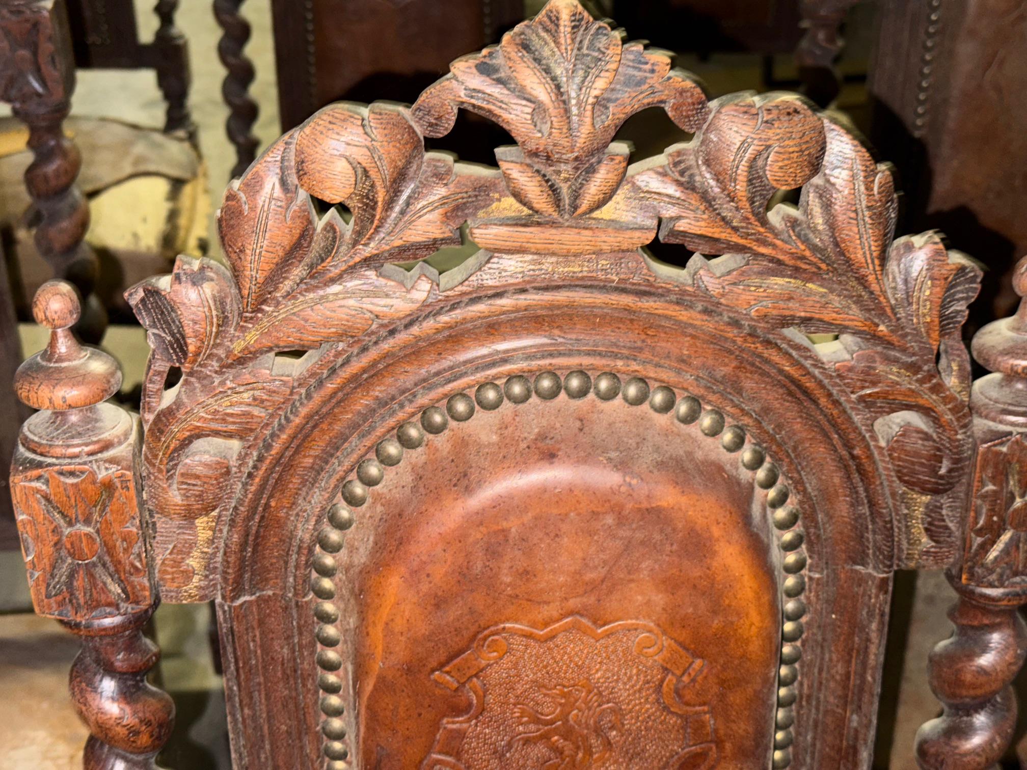 8 Antique Dining Chairs Circa 1830-1880 - Etsy