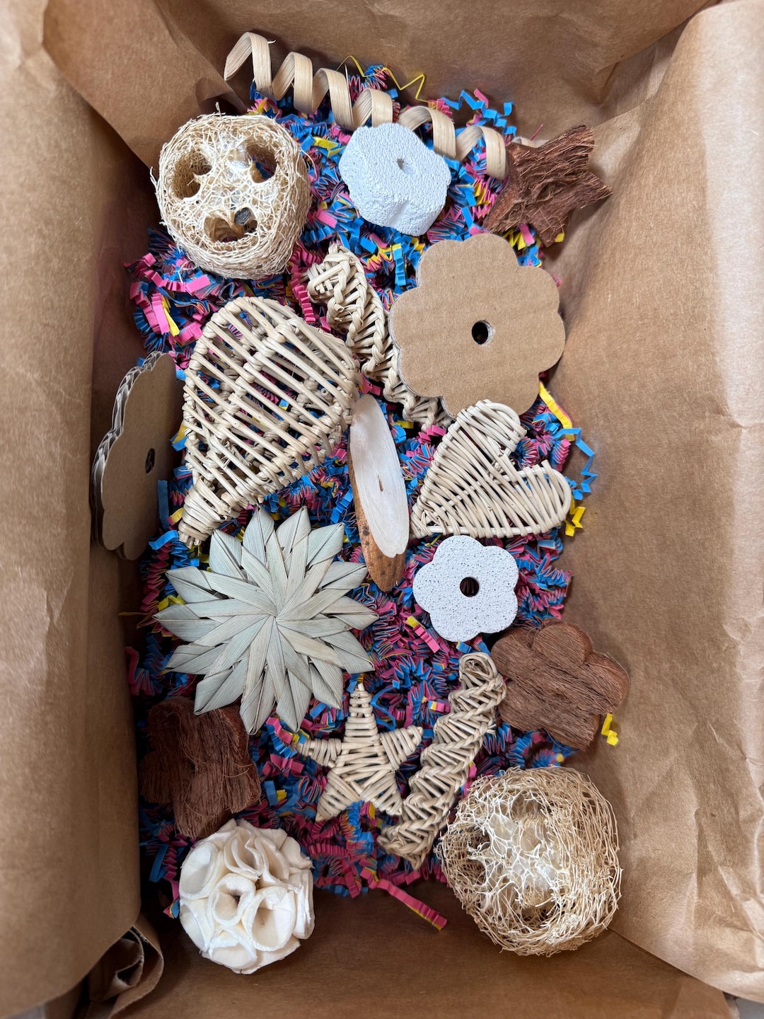 Forage Box Fun – Natural Enrichment Busy Box & Chew Toys for ...