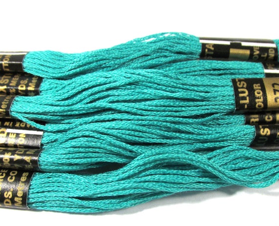 Craft Supplies & Tools Vintage PERI-LUSTA Floss Embroidery Cotton ...