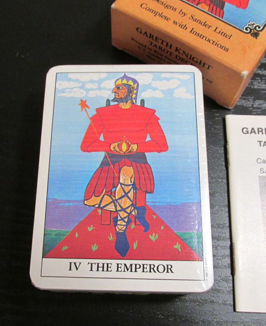 Gareth Knight TAROT Deck Sealed CARDS 1984 Sander Littel RARE | Etsy
