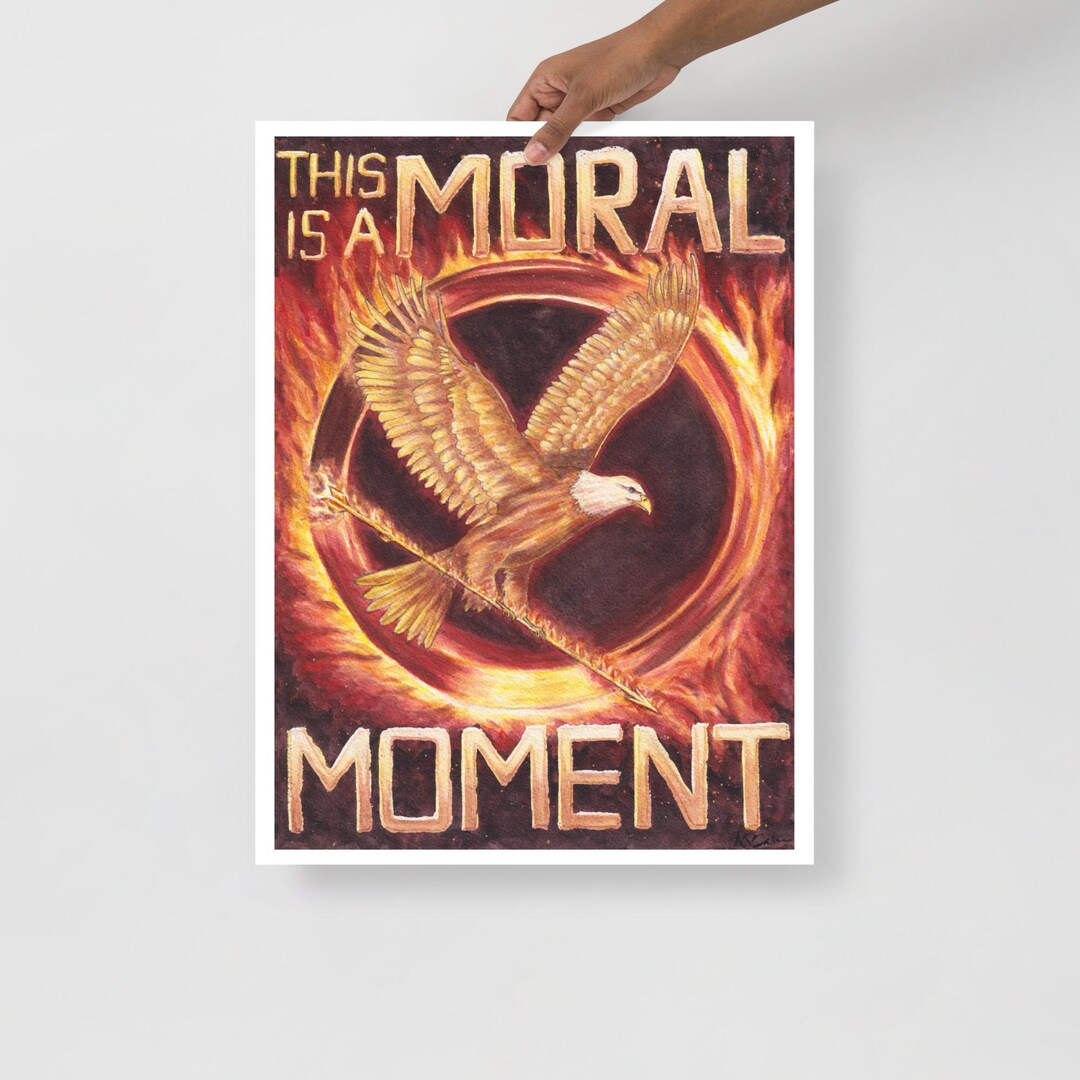 This is A Moral Moment - Hunger Games Mockingjay Inspired Protest ...
