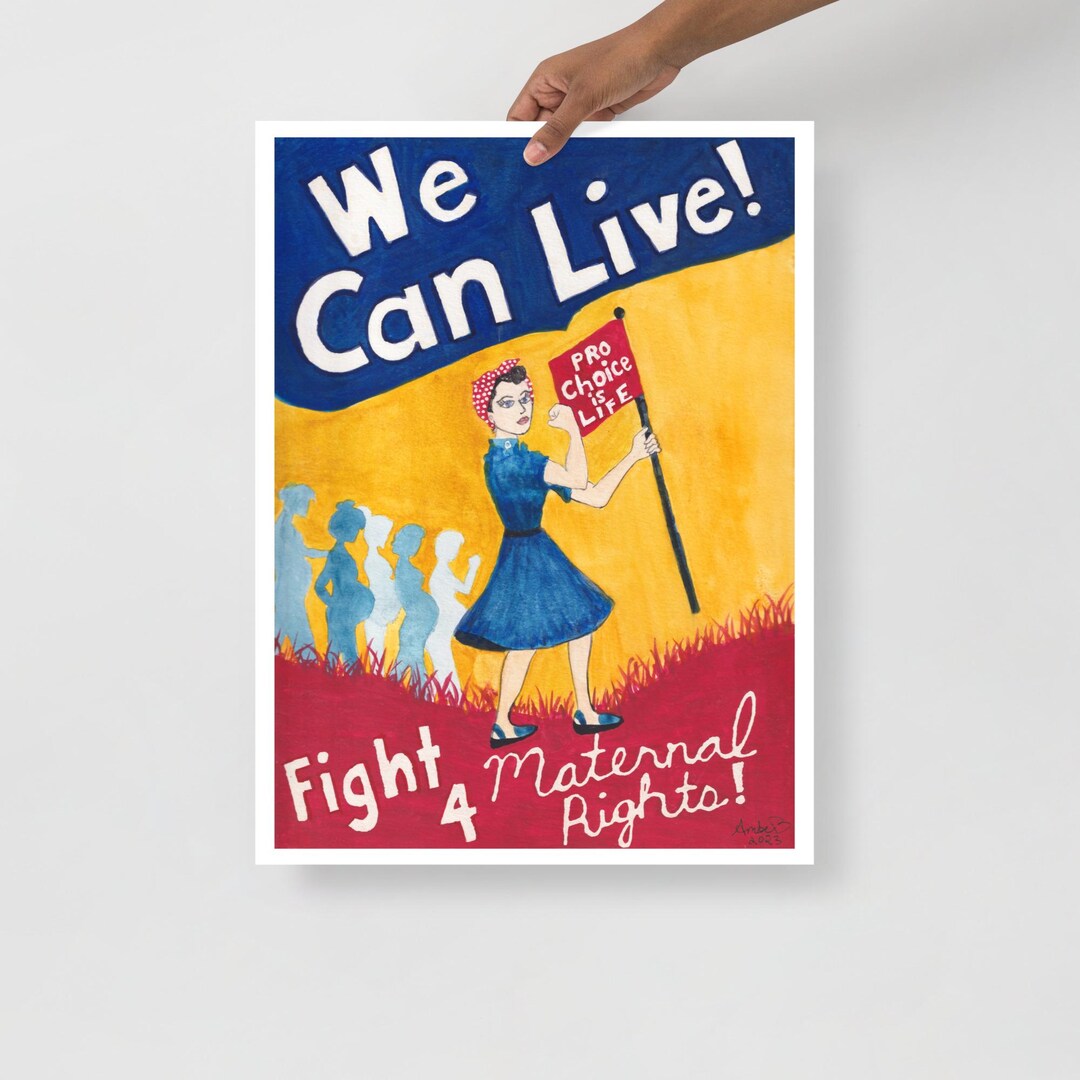 Maternal Rights Protest Poster – Digital Download - Original Watercolor ...
