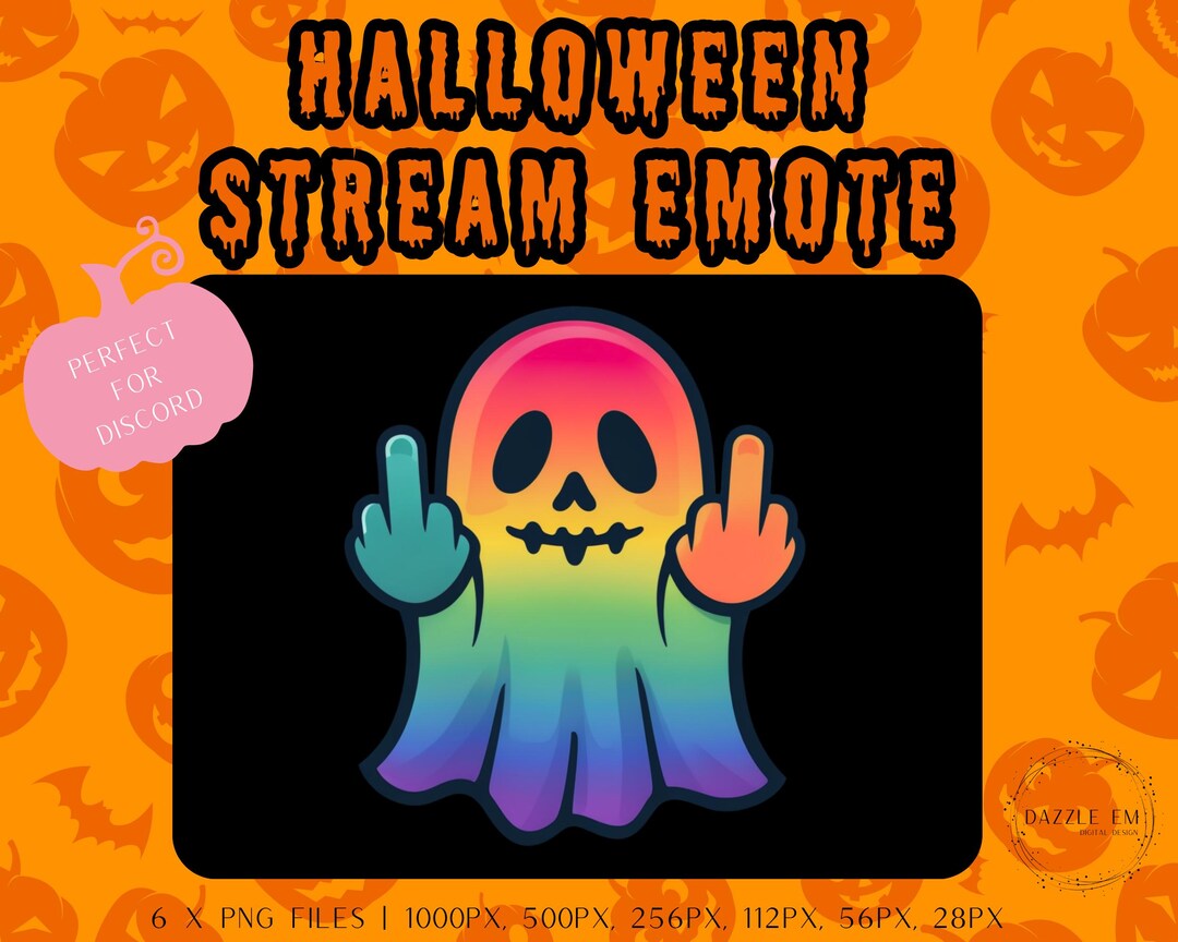 Halloween Discord Emote, Trending Emotes, for Streamers, Instant ...