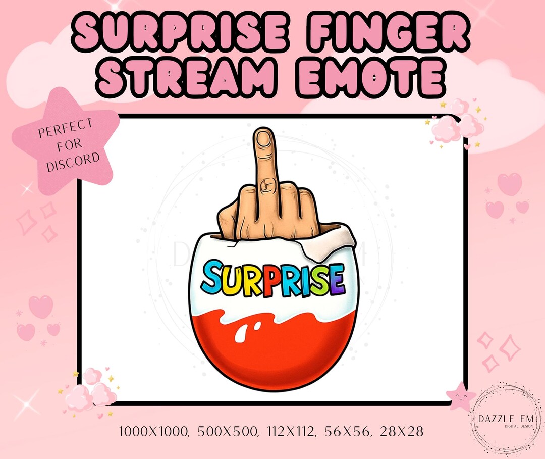 Streaming Emote - Surprise - Funny Stream Emote - Stream Emote ...