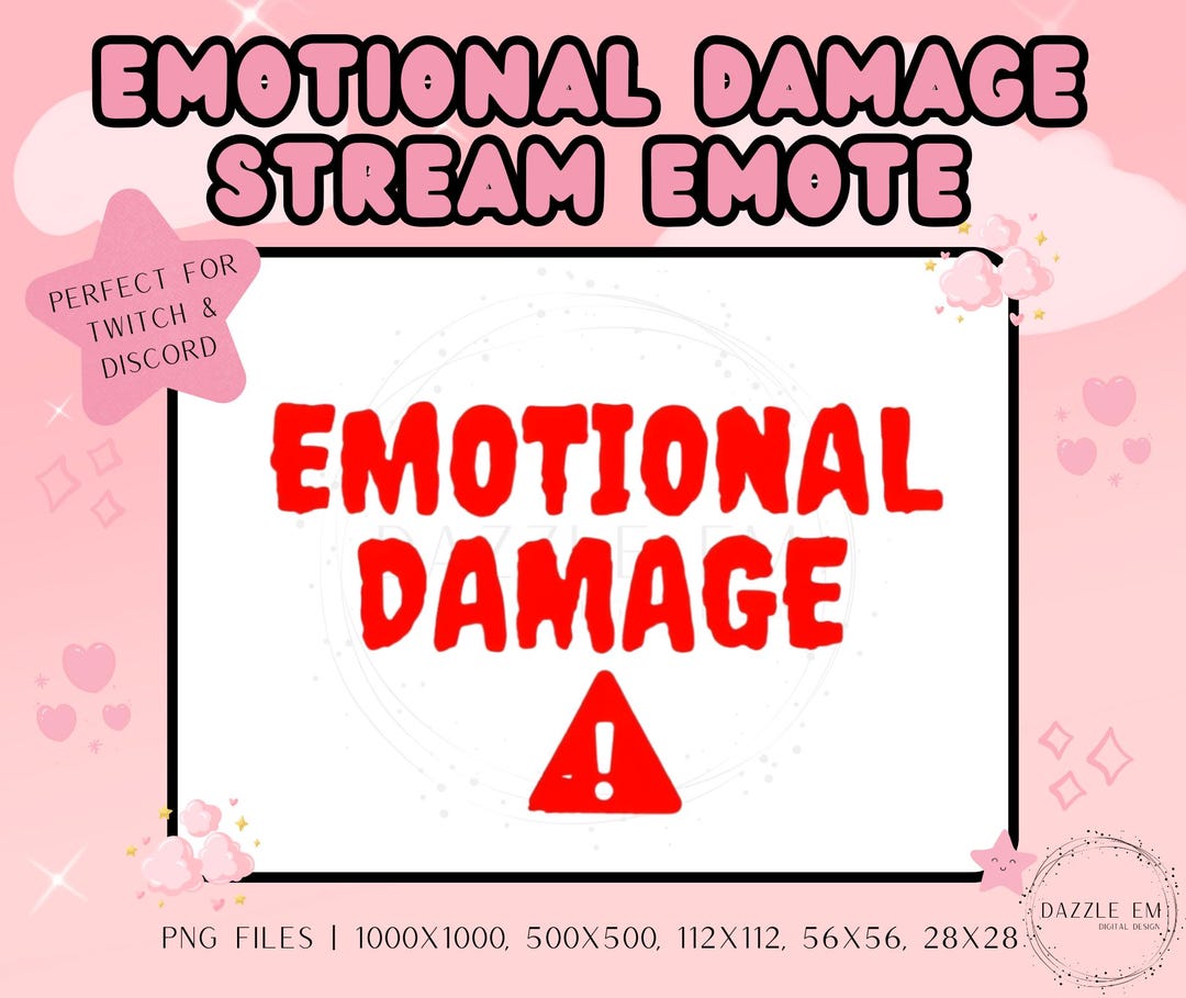 Emotional Damage Stream Emote – Funny Twitch/discord PNG (instant ...