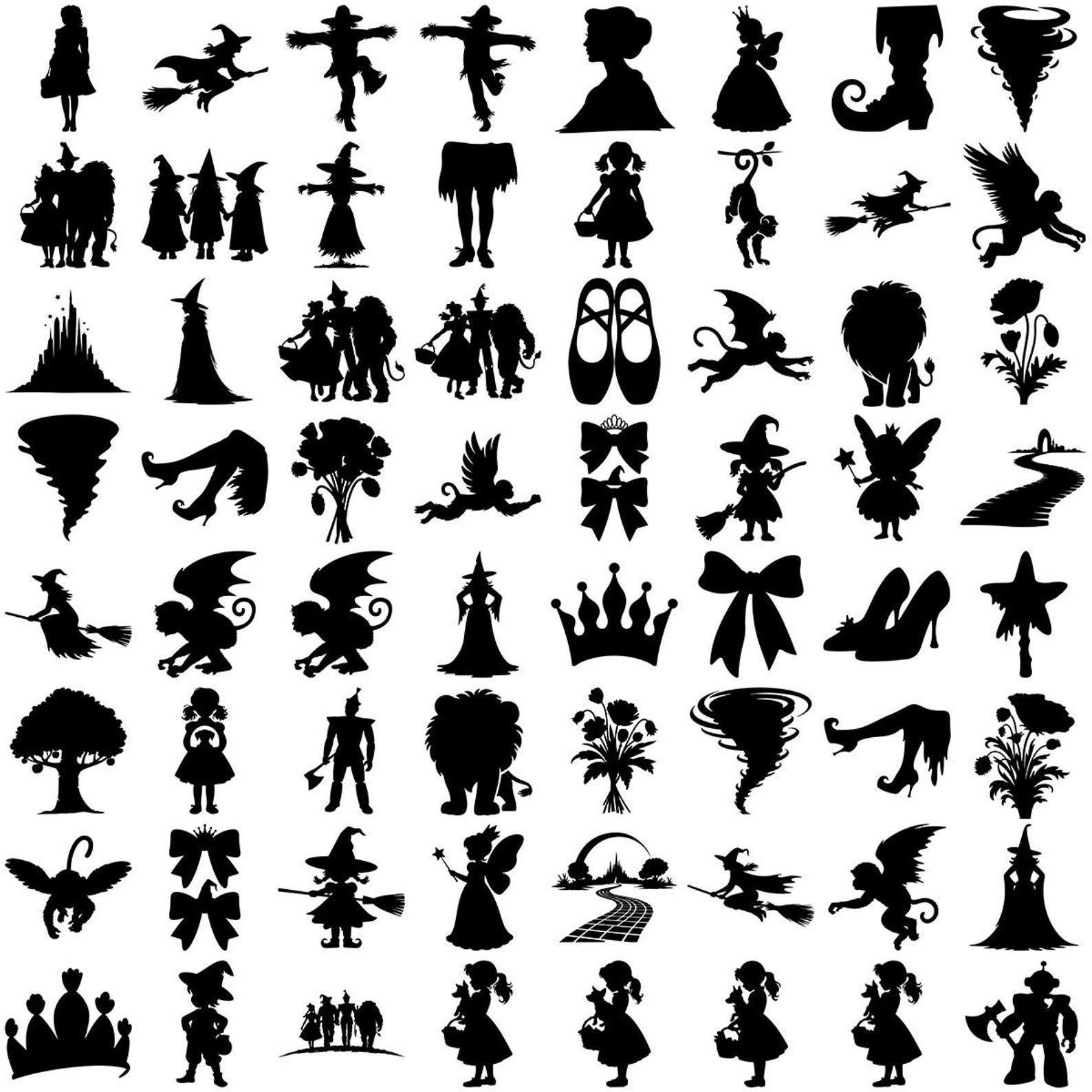 Wizard of Oz SVG Bundle 700 Cricut Designs, Magical Wizard PNG, Fairy ...