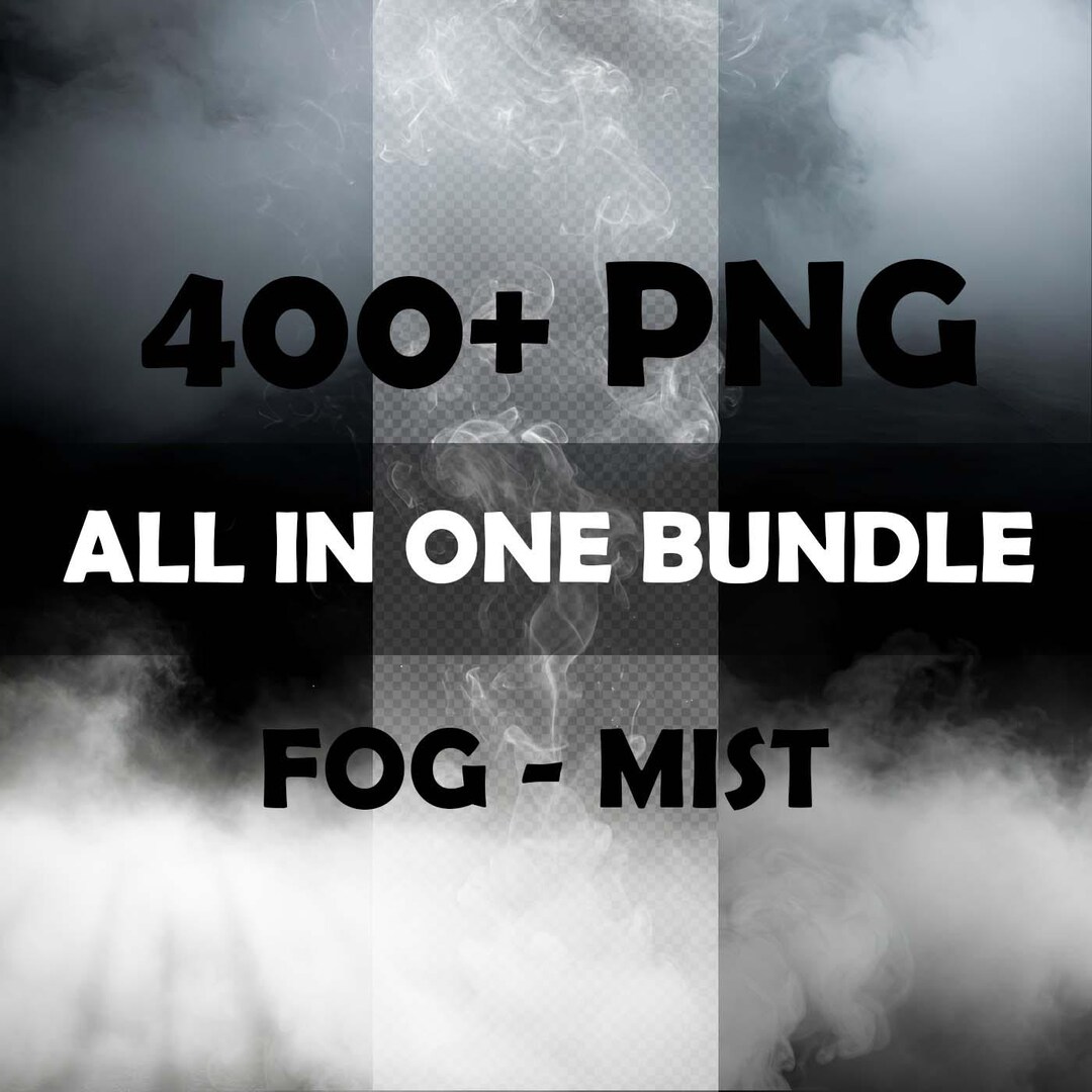 200 Digital FOG OVERLAY for PHOTOGRAPHY, Cloudy Smoke Overlay, Mist ...