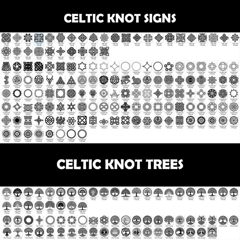 Nordic Knot Laser Cut File Svg, Viking / Celtic SVG Bundle, Celtic Knot ...