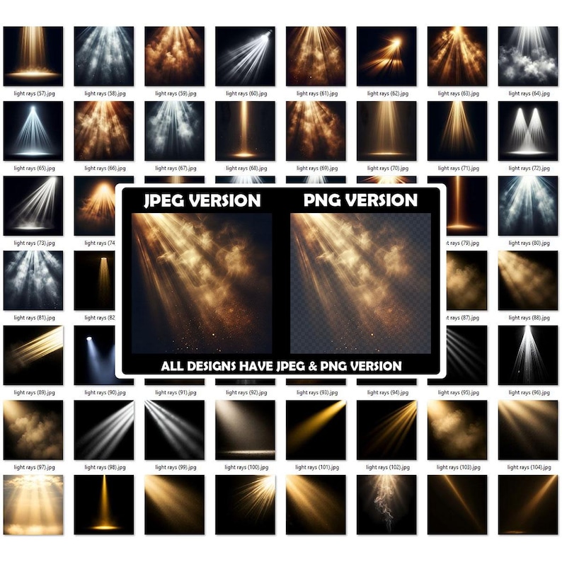 Photoshop Overlays, Lens Flare Photo Overlays Package, Sunlight Sunray ...