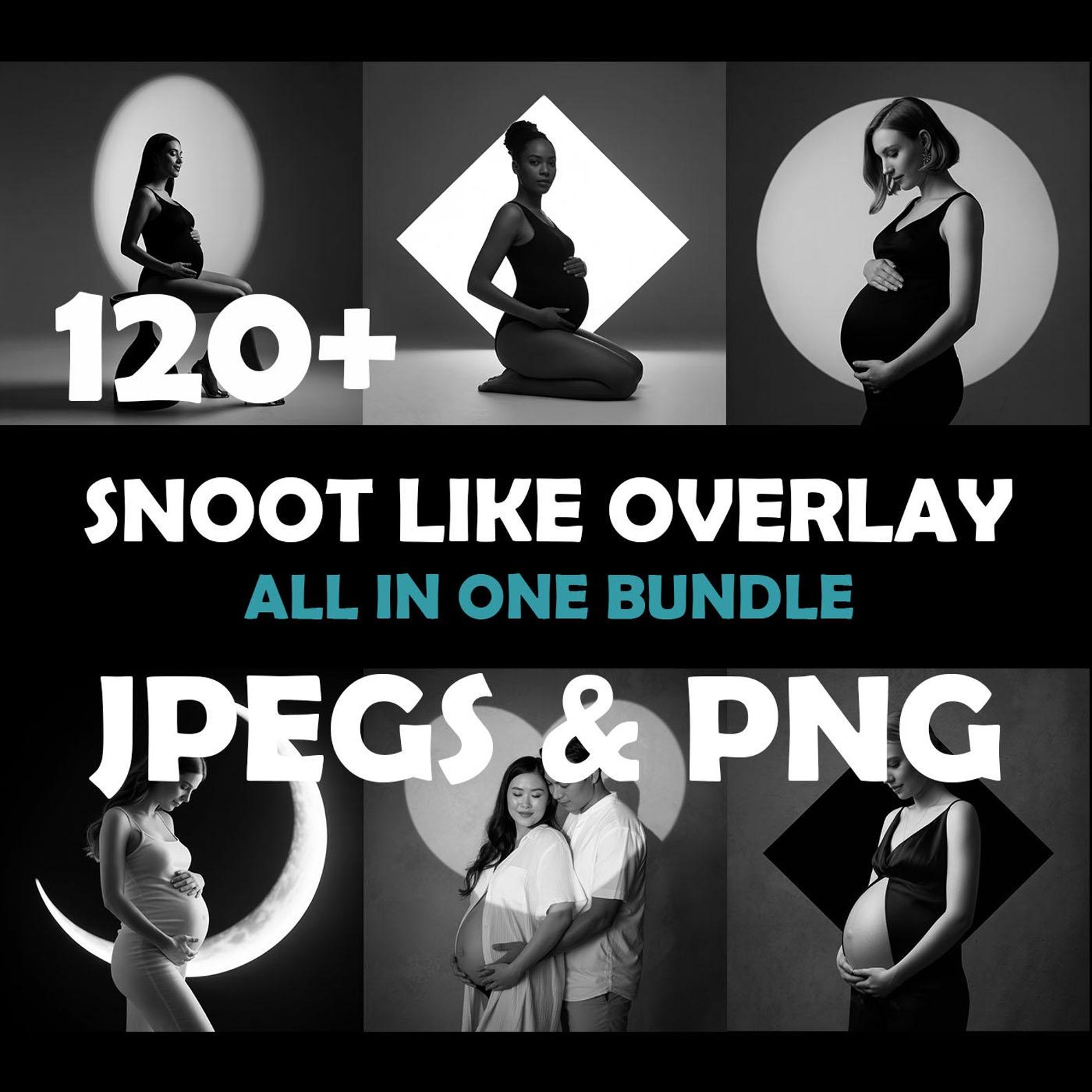 PNG Silhouette Overlay Snoot Effect Overlay Shadow Maternity Frame ...