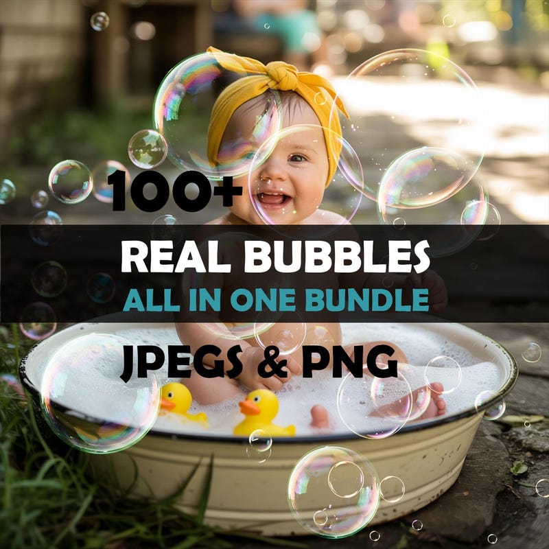 Bubble Overlay Photo - Etsy