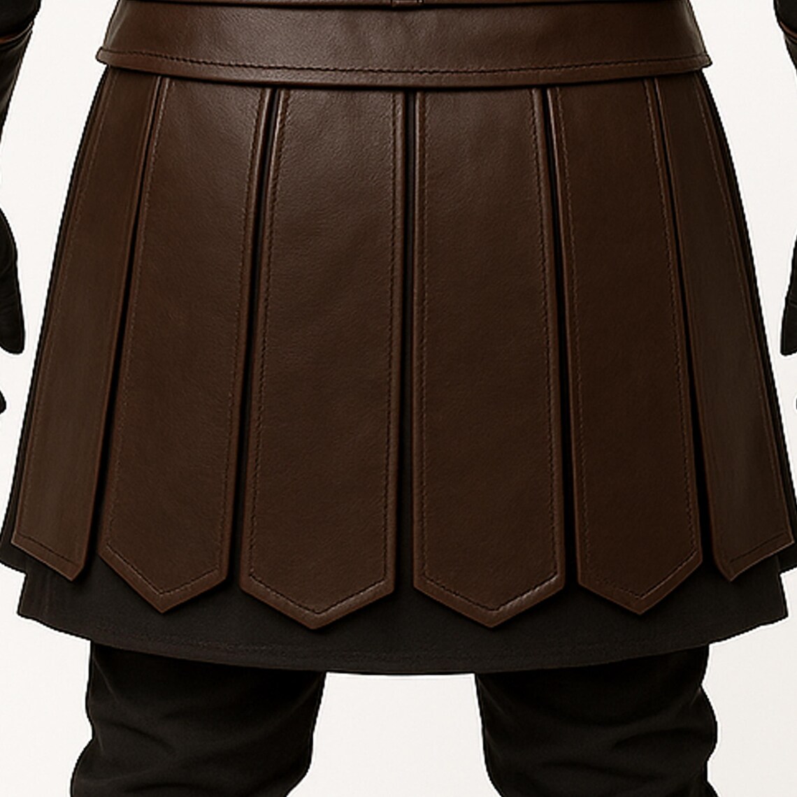 Medieval Leather Armor Suit for Men – LARP Cosplay Knight and Viking ...