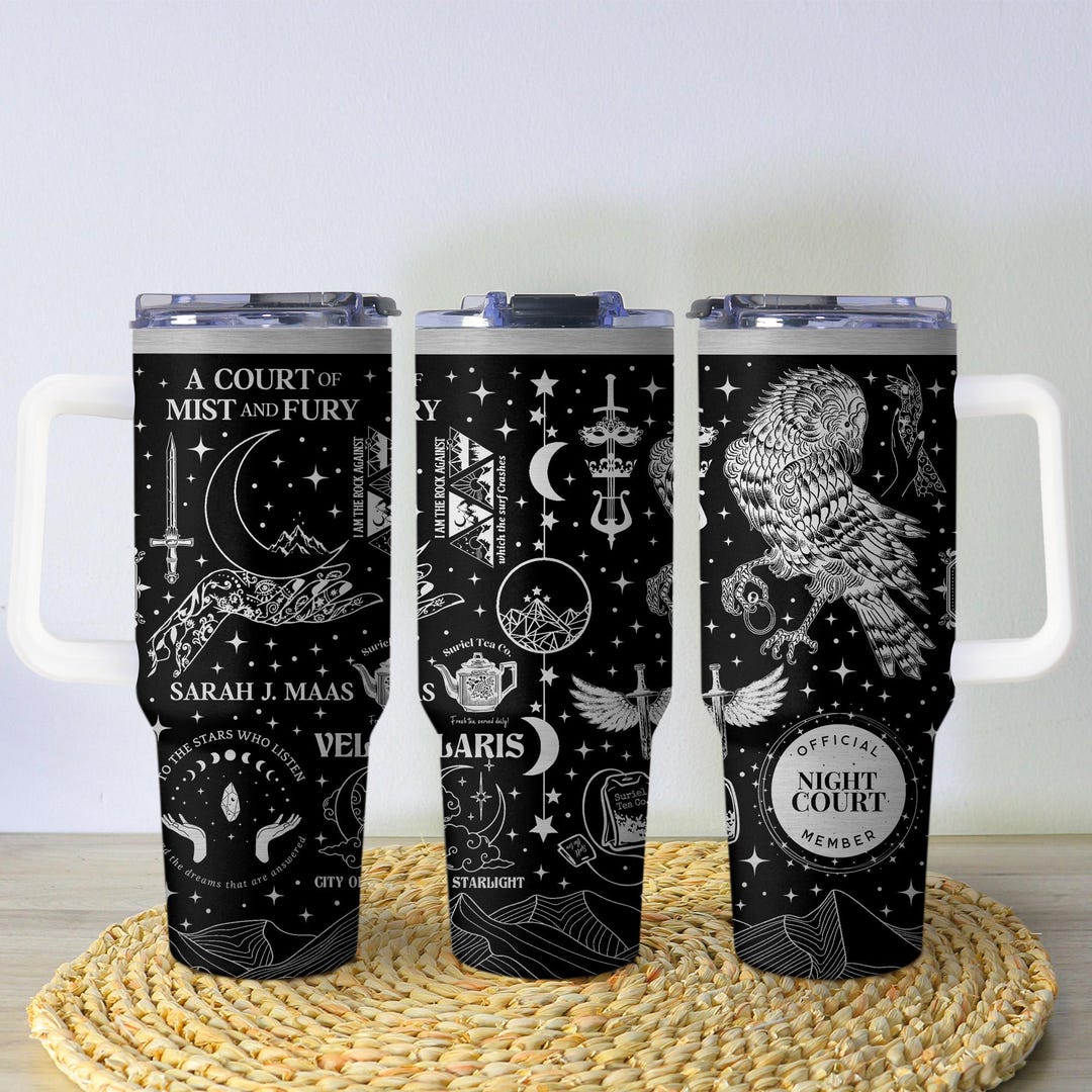 ACOTAR Tumbler, Night Court Coffee Cup, A Court of Mist and Fury Mug ...