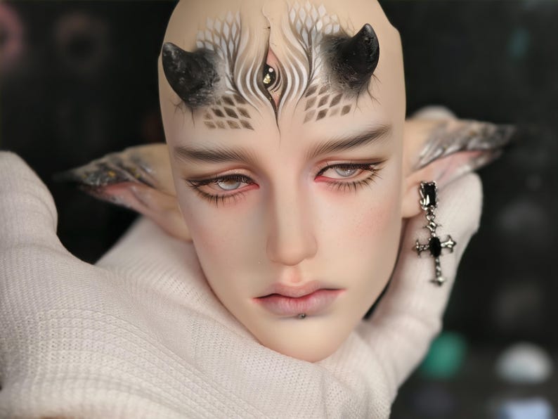 Bjd Face-up Commission Doll Faceup Commission - Etsy