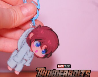 Thunderbolts Bob Chibi Acrylic Keychain: Sentry Hanging Design - Etsy